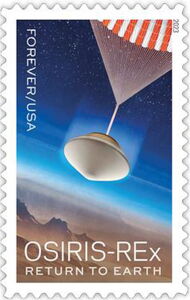 Stamp: Osiris-REx Mission Return To Earth (United States of AmericaSn ...