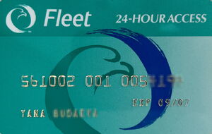 Bank Card: Fleet Bank Access Card (Fleet Bank, United States of ...