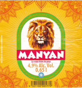 Drink Label: Manyan (Brasseries du Cameroun, CameroonCol:CM-BEER-000025