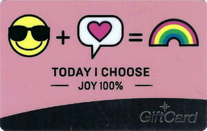 Gift Card: Today I Choose (Shufersal - Art, Israel(Girls) Col:ISR-Sup ...