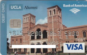 Bank Card: UCLA Alumni (Bank of America, United States of AmericaCol:US ...