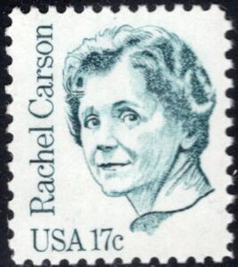 Stamp: Rachel Carson Tagging Omitted (United States of America(Great ...