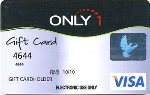 Gift Card: Visa Gift Card (Visa, Australia(Only 1) Col:AU-V-ONLY-002-1010