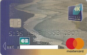 Bank Card: Banque Populare (Banque Populaire, FranceCol:FR-MC-0079.01