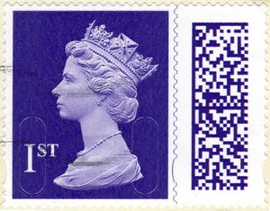 Stamp: Queen Elizabeth II M22L MAIL (United Kingdom of Great Britain ...
