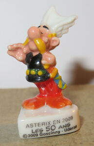 Meal Toy: Astérix (Fèves, France(50 ans d'Astérix (Brillantes)) Col:ARG ...