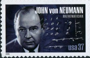 Stamp: John von Neumann (United States of America(American Scientists ...