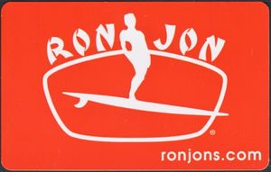 Gift Card: Red (Ron Jon, United States of America) (Ron Jon) Col:US ...