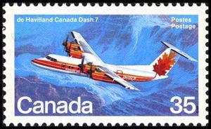 Stamp: de Havilland DHC-7 Dash Seven (Canada(Canadian Aircraft (3rd ...