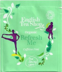 Tea Bag: Organic Refresh Me Caffeine Free, glossy (English Tea Shop ...