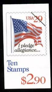 Stamp: I Pledge Allegiance (United States of America(Unexploded ...