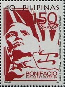 Stamp: Andres Bonifacio (1863-1897) (Philippines(Andres Bonifacio ...