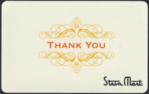 Gift Card: Thank You (Stein Mart, United States of America(Thank You ...