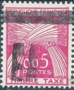 Stamp: Overprinted “EA” (Algeria(Postage Due - 1962 Overprints) Mi:DZ ...