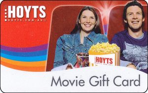 Gift Card: A pair with Popcorn (Hoyts, Australia(Hoyts) Col:AU-Hoyts ...