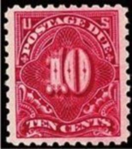 Stamp: Postage Due (United States of America(Postage Due) Sn:US J56a
