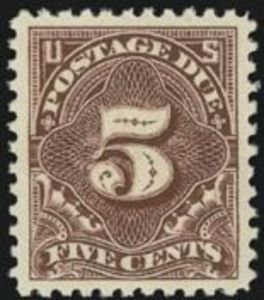 Stamp: Postage Due (United States of America(Postage Due) Sn:US J64b