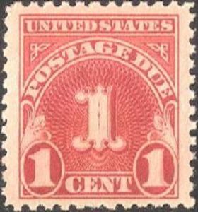 Stamp: Postage Due (United States of America(Postage Due) Mi:US P45A,Sn ...