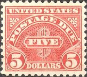 Stamp: Postage Due (United States of America(Postage Due) Mi:US P53Ab ...