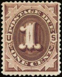 Stamp: Postage Due (United States of America(Special Printing) Sn:US J8