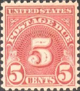 Stamp: Postage Due (United States of America(Postage Due) Sn:US J83,Sg ...