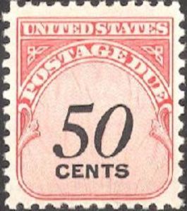 Stamp: 50 Postage Due (United States of America(Postage Due) Mi:US P65 ...