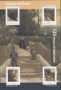 Stamp: Paintings by Vincent van Gogh (Niger: Illegal Stamps(Paintings ...