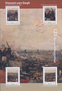 Stamp: Paintings by Vincent van Gogh (Niger: Illegal Stamps(Paintings ...