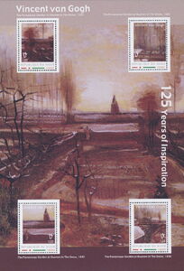 Stamp: Paintings by Vincent van Gogh (Niger: Illegal Stamps(Paintings ...