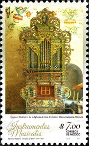Stamp: Musical Instruments - Stamp II (Mexico(Musical Instruments) Mi ...