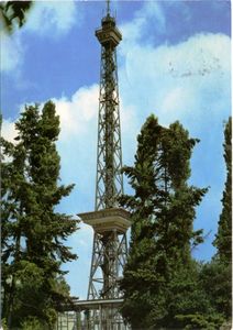 Postcard: Berlin - Funkturm (Germany, Federal Republic(Berlin - Charlottenburg-Wilmersdorf ...