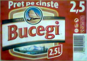 Drink Label: Bucegi (Heineken Romania S.A., RomaniaCol:RO-BEER-000024
