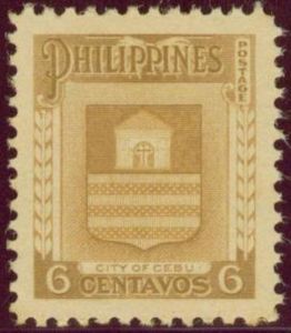 Briefmarke: Cebu City Coat of Arms (Philippinen(City Coat of Arms II ...