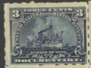 Stamp: Documentary - Battleship (United States of America: Revenue ...