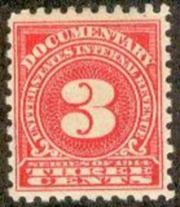 Stamp: Documentary - Series of 1914 (United States of America: Revenue ...