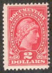 Stamp: Documentary - Liberty (United States of America: Revenue Stamps ...