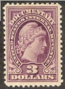 Stamp: Documentary - Liberty (United States of America: Revenue Stamps ...