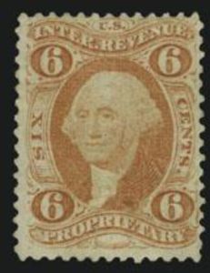 Stamp: Proprietary - George Washington (1732-1799) (United States of ...