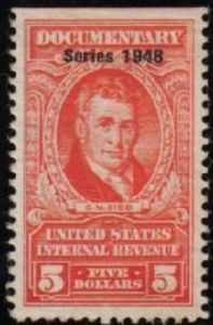 Stamp: Series 1948/G.M. Gibb (United States of America: Revenue Stamps ...