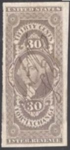Stamp: Foreign Exchange - George Washington (1732-1799) (United States ...