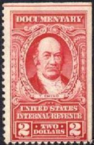 Stamp: Documentary - Thomas Ewing (1789-1871) (United States of America ...