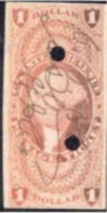 Stamp: Passage Ticket - George Washington (1732-1799) (United States of ...