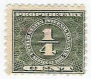 Stamp: Proprietary - Series of 1914 (United States of America: Revenue ...