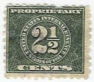 Stamp: Proprietary - Series of 1914 (United States of America: Revenue ...