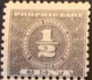 Stamp: Proprietary (United States of America: Revenue Stamps ...