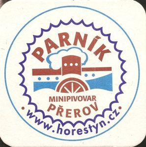 Beer Coaster: Parnik (Minipivovar Přerov - Parník, Czech RepublicCol:CZ ...