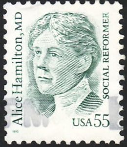 Stamp: Alice Hamilton (United States of America(Great Americans) Mi:US ...
