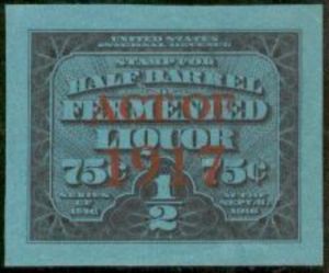 Stamp: Fermented Liquor (United States of America: Revenue Stamps(Beer ...