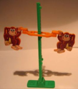 Meal Toy: Monkeys on ladder (Kinder Surprise, Worldwide(Kinder ...