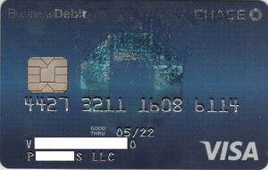 Bank Card: Business Debit (JPMorgan Chase Bank, United States of ...